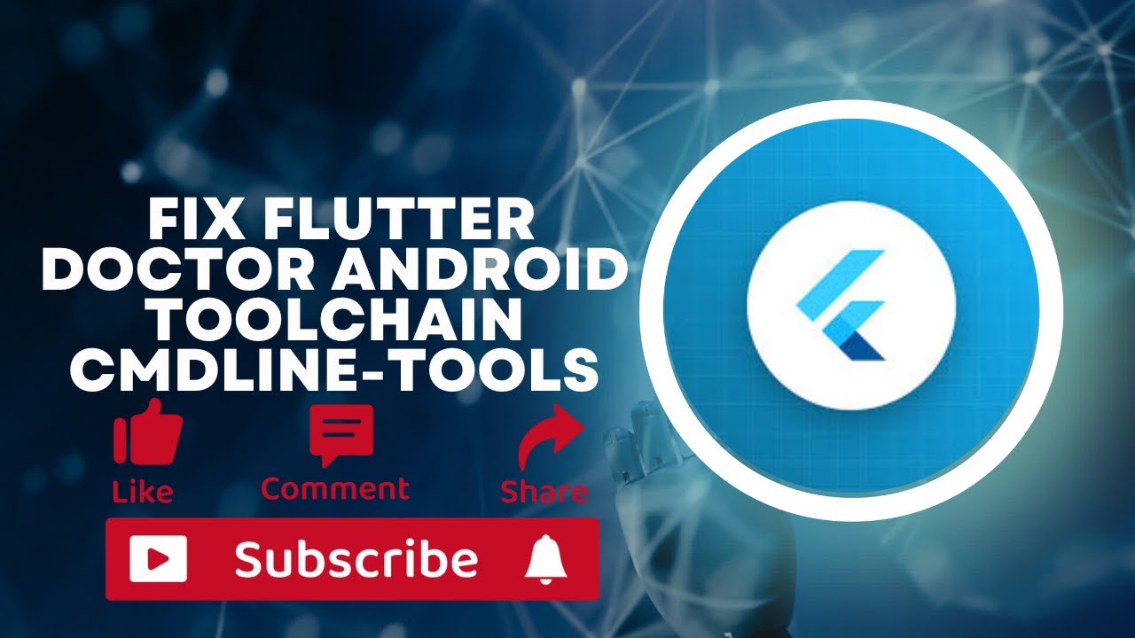 How To Fix Flutter Doctor Android Toolchain Cmdline Tools Component Is