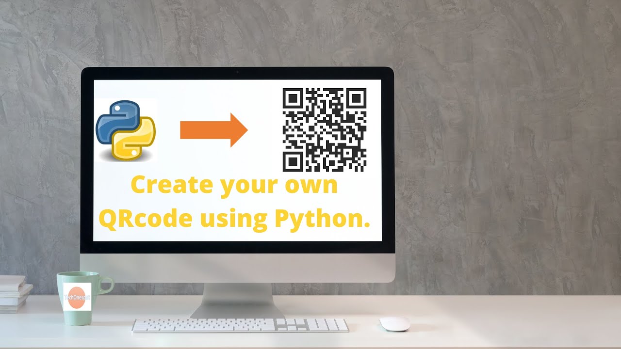 Write A Python Program To Create A Qrcode Qrcode Using Python Youtube