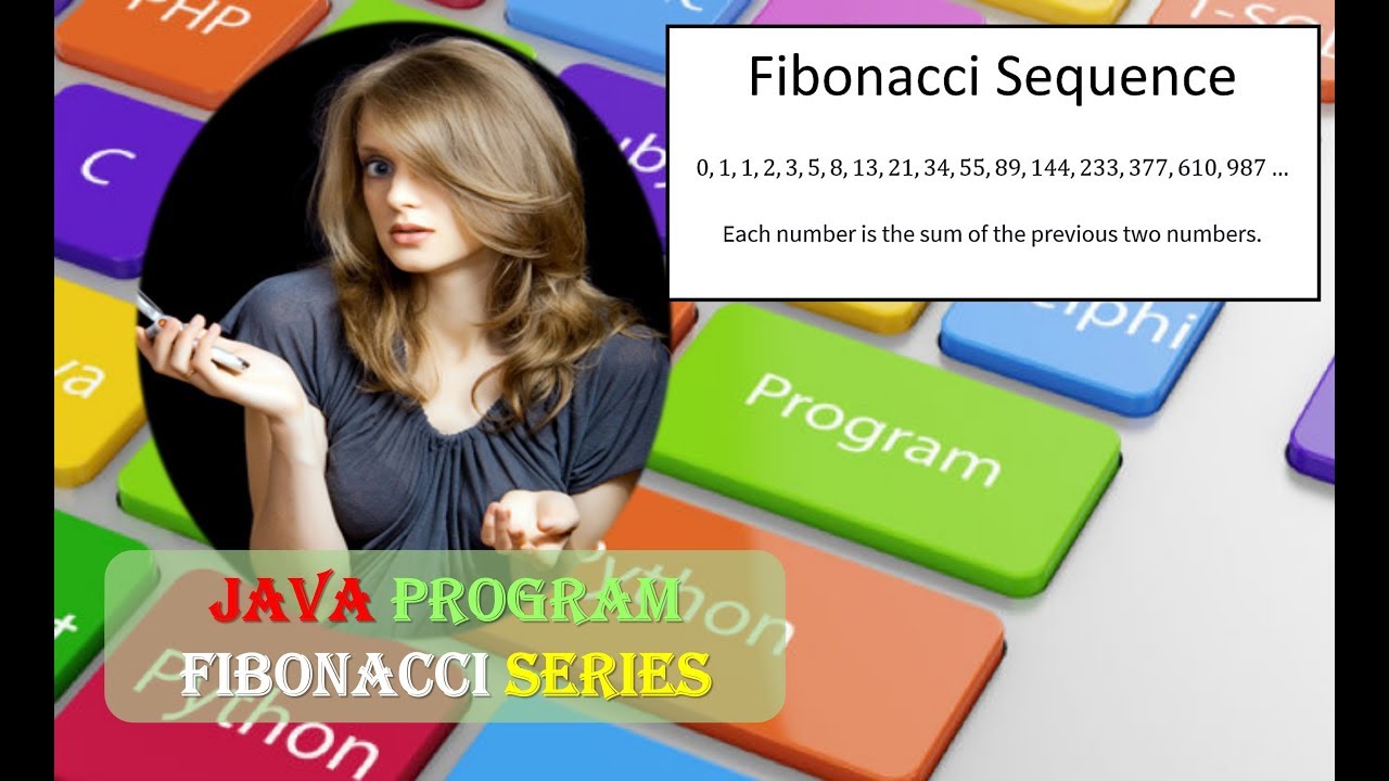 Java Program To Display Fibonacci Series Code And Explanation Youtube
