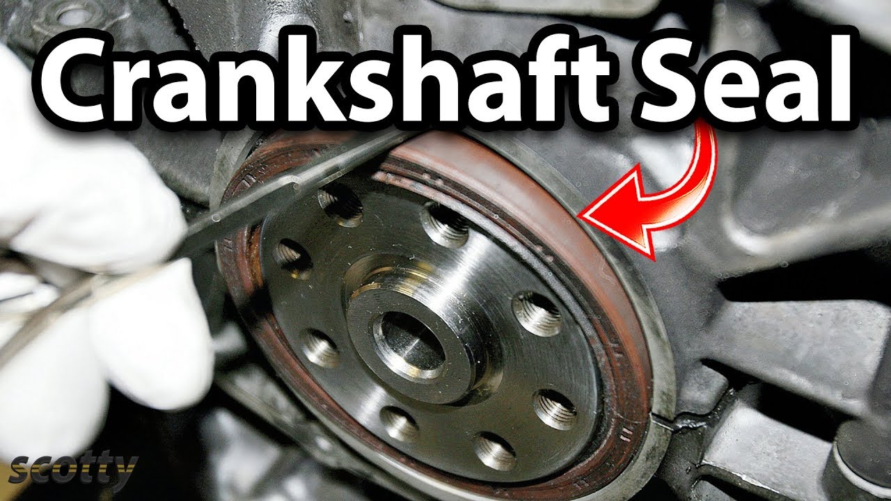 How To Replace Crankshaft Seal On Your Car Youtube