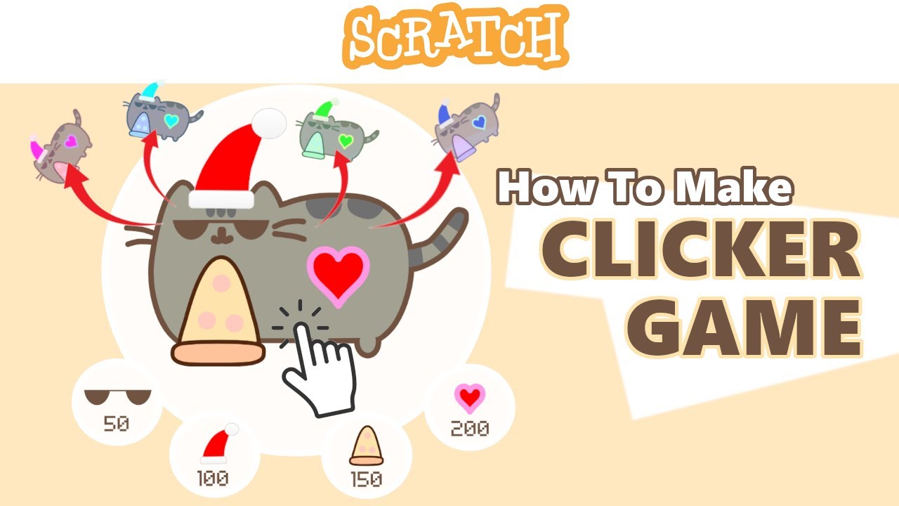 How To Create Simple Clicker Game In Scratch Full Tutorial Youtube