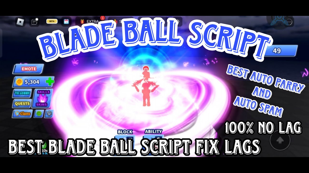 Blade Ball Script Best Autoparry Op Spam No Lag Best Blade Ball