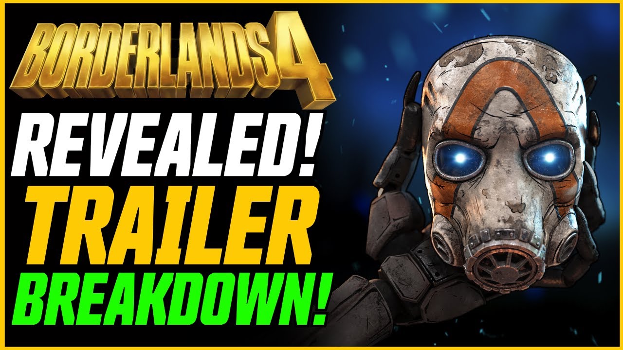Borderlands 4 Reveal Trailer Breakdown Live Reaction Youtube
