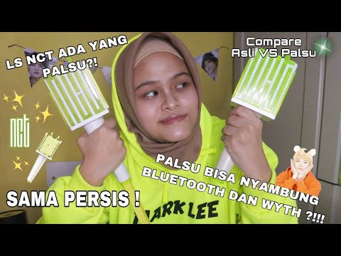 Perbedaan Lightstick Nct Asli Dan Palsu Compare Nct Lightstick Real