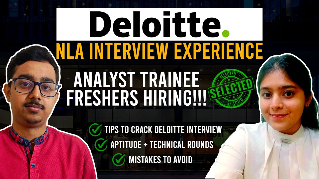 Deloitte Interview 2026 Nla Hiring Analyst Trainee Complete