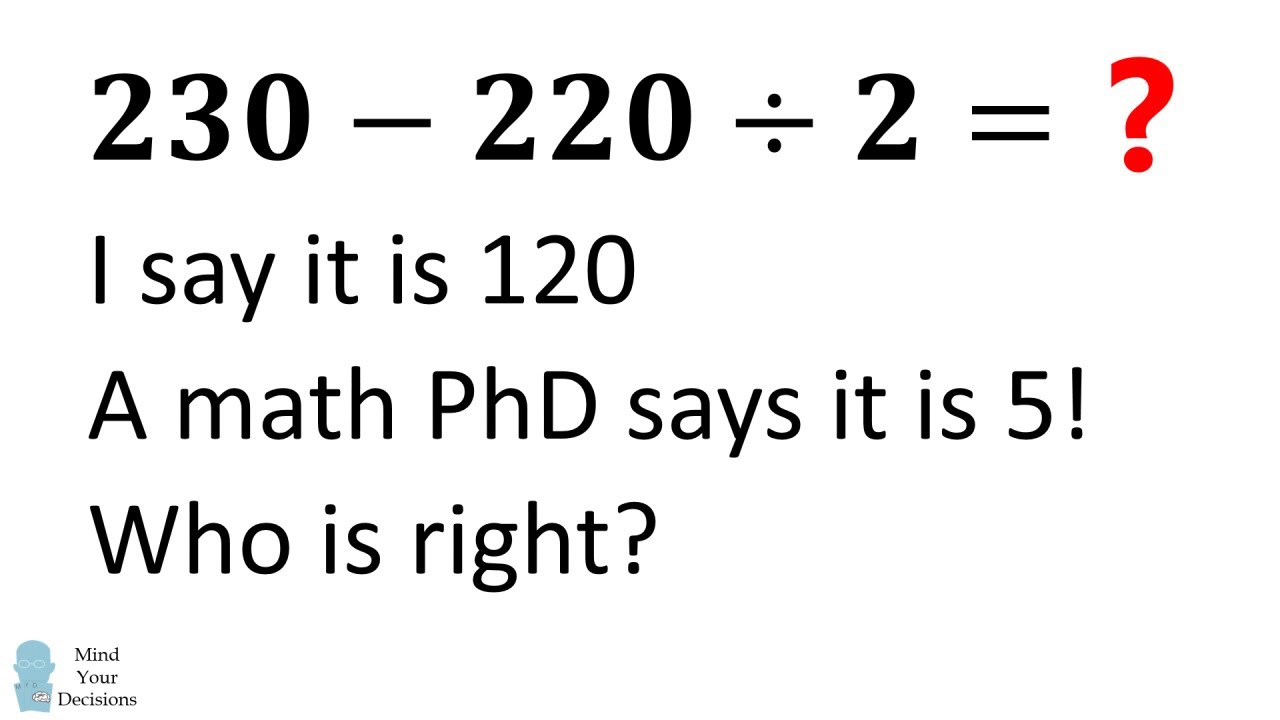 Simple Math Equations Unsolved
