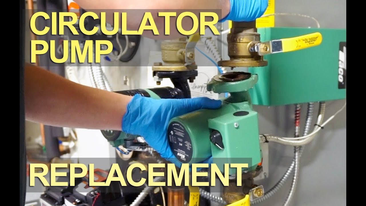 How To Replace A Circulator Pump On A Boiler Youtube