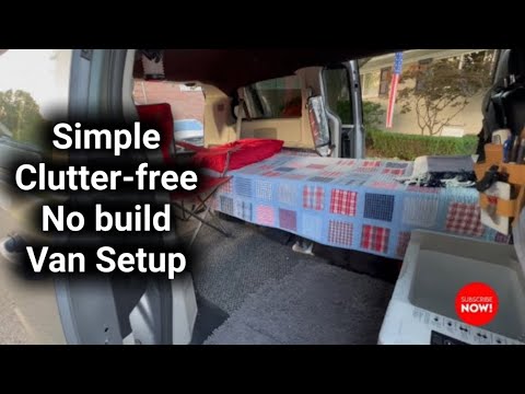 Basic No Build Van Setup Any Van Simple And Clutter Free
