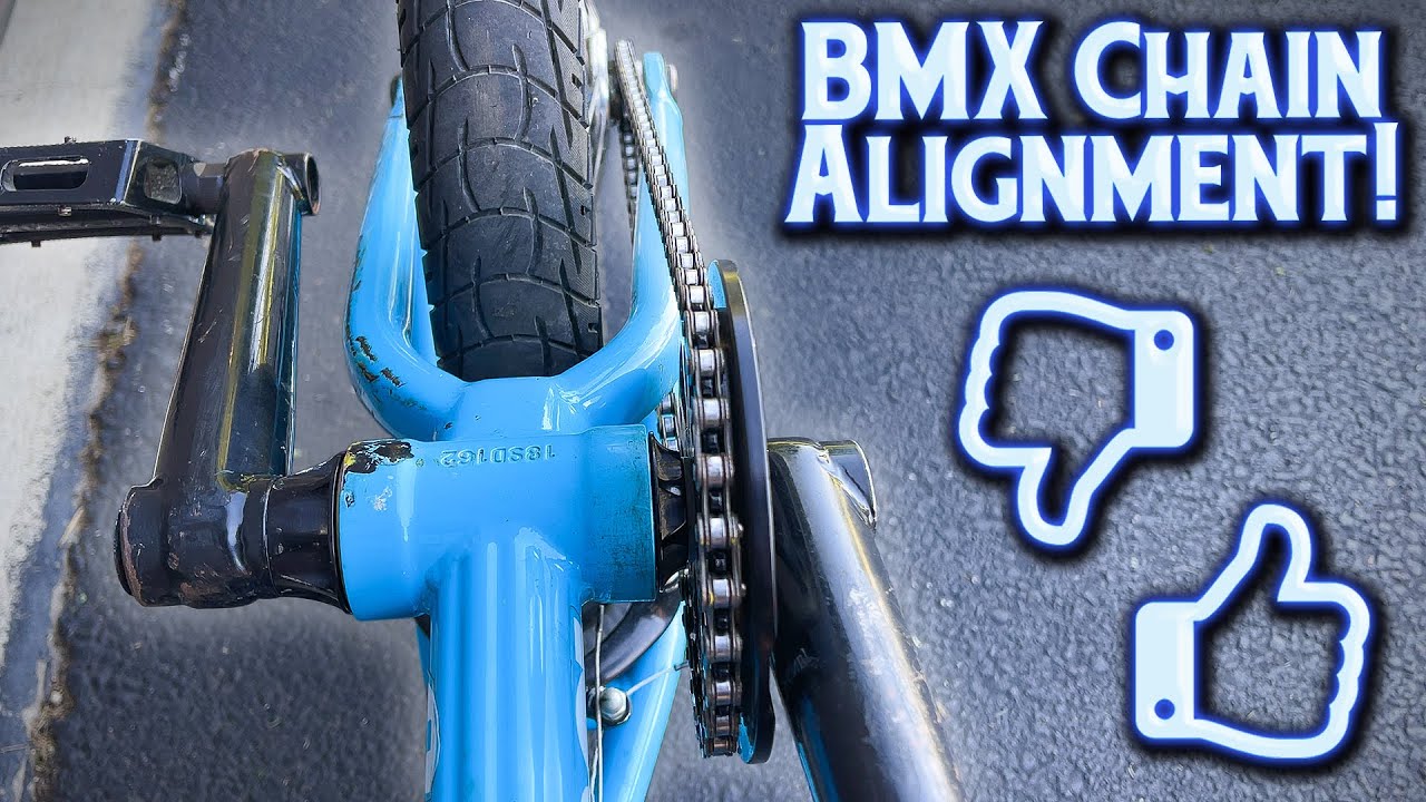 Does Bmx Care About Chain Alignment Youtube