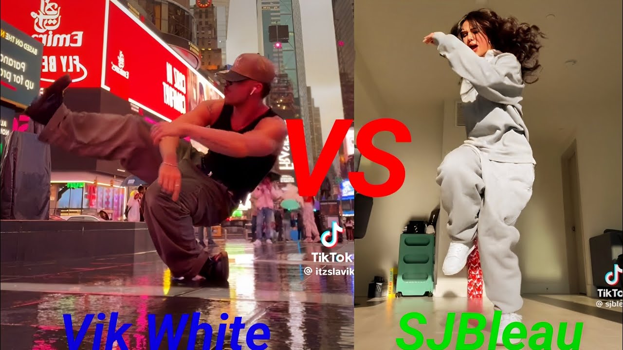 Vik White Vs Sjbleau Dance Battle ёяфеёяш ёяфе Youtube