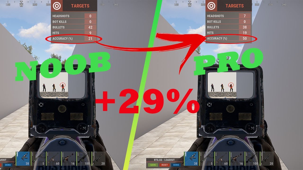 рџћїcomo Mejorar El Aim En Rust En Menos De 5 Minutos Como Disparar