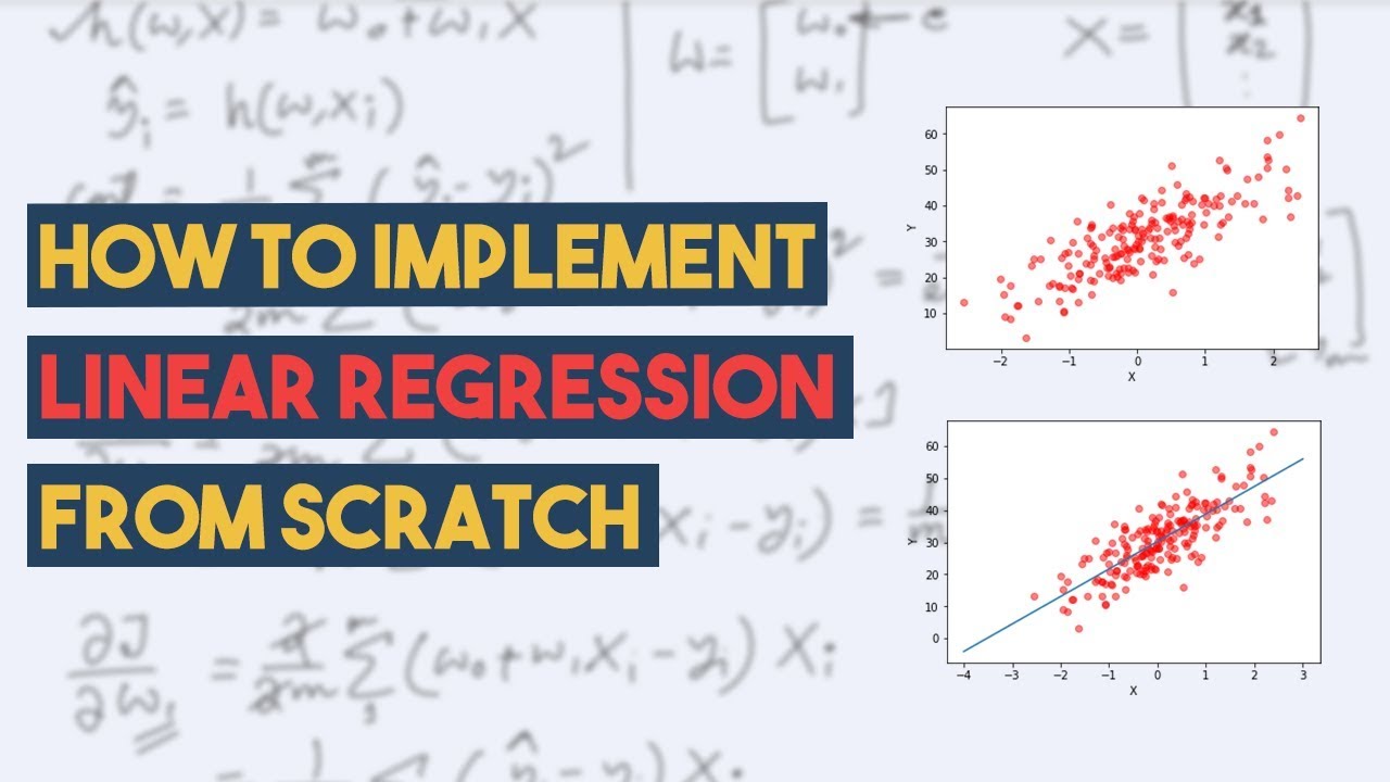 Linear Regression In Python Youtube
