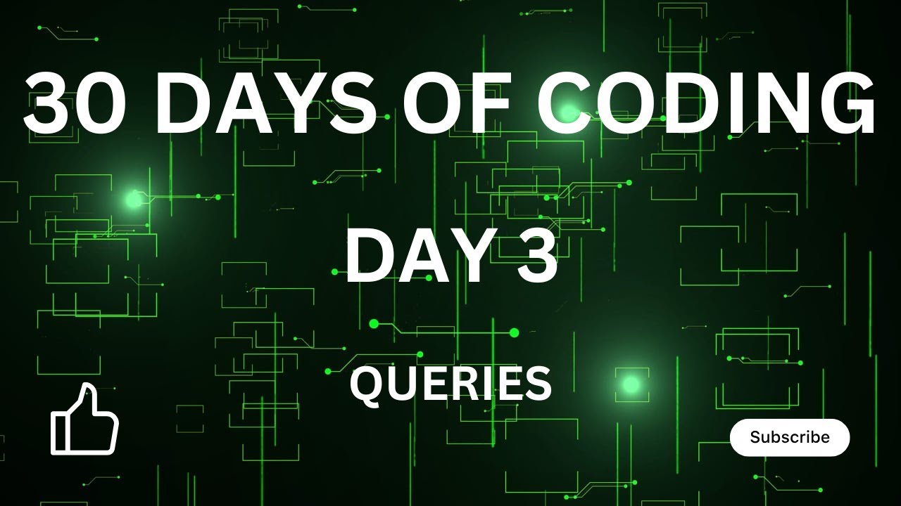 30 Min A Day My 30 Day Coding Challenge рџ Day 3 Youtube