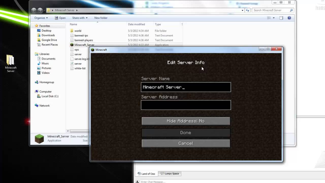 Minecraft Server Setup Tutorial Youtube