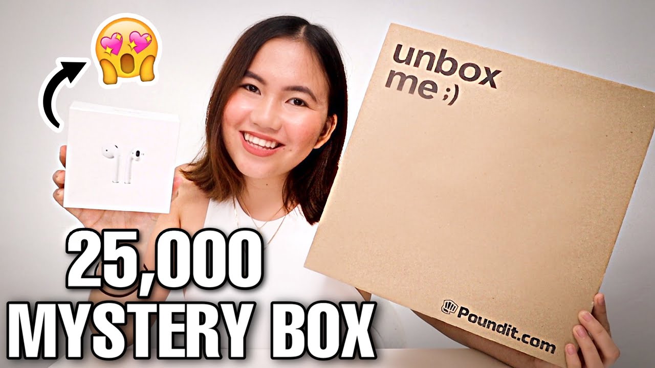 25 000 Mystery Box Unboxing Youtube