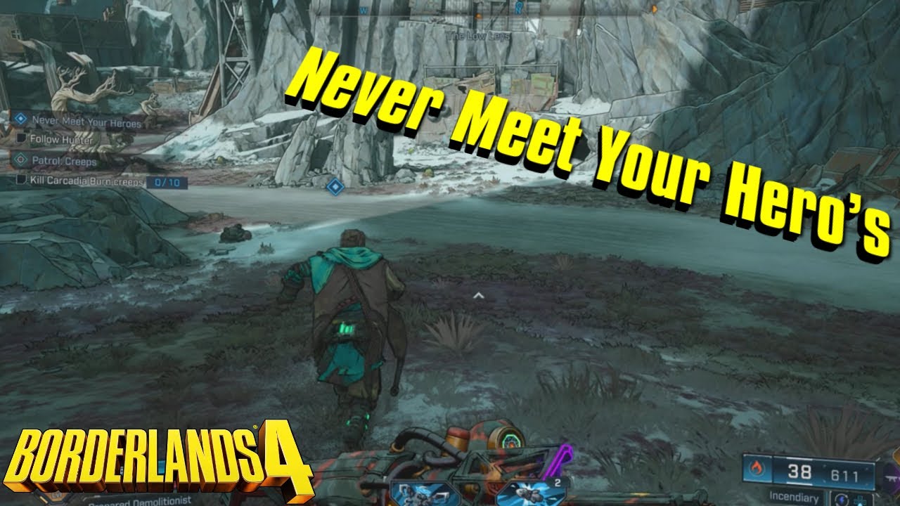 Borderlands 4 Never Meet Your Heroes Mission Walkthrough рџ ґ Youtube