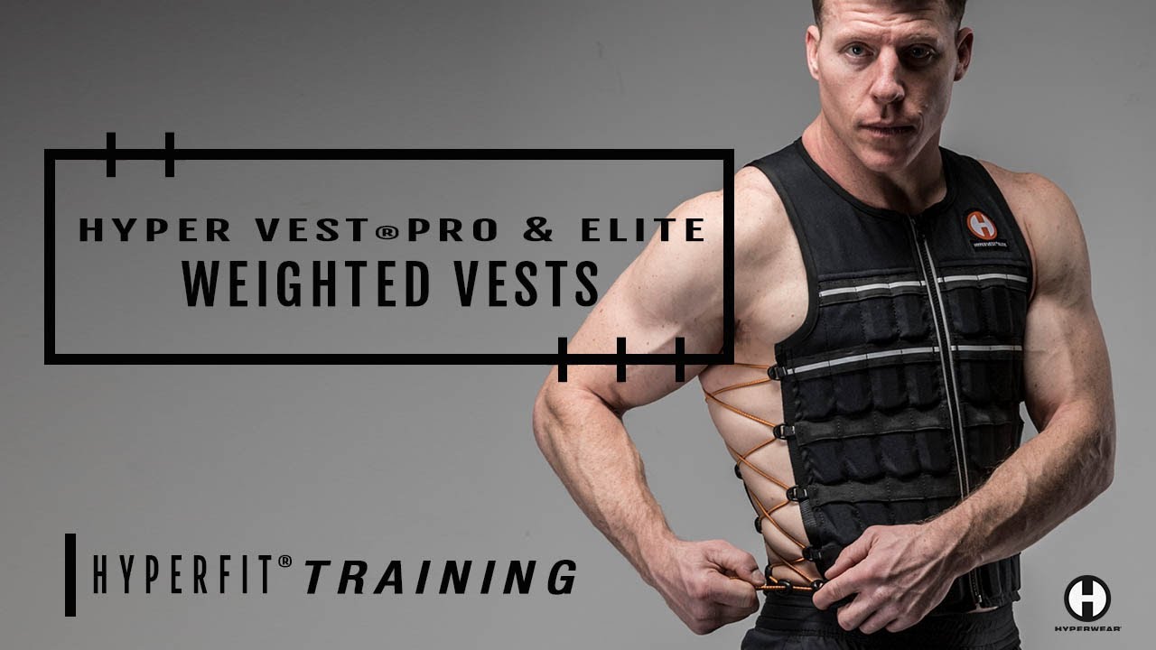 Hyperwear Hyper Vest Pro Elite Performance Weighted Vest Training