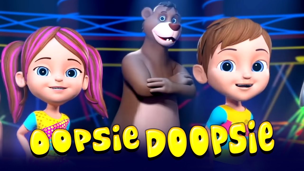Oopsie Doopsie Dance Song Kids Music Nursery Rhymes Little Treehouse
