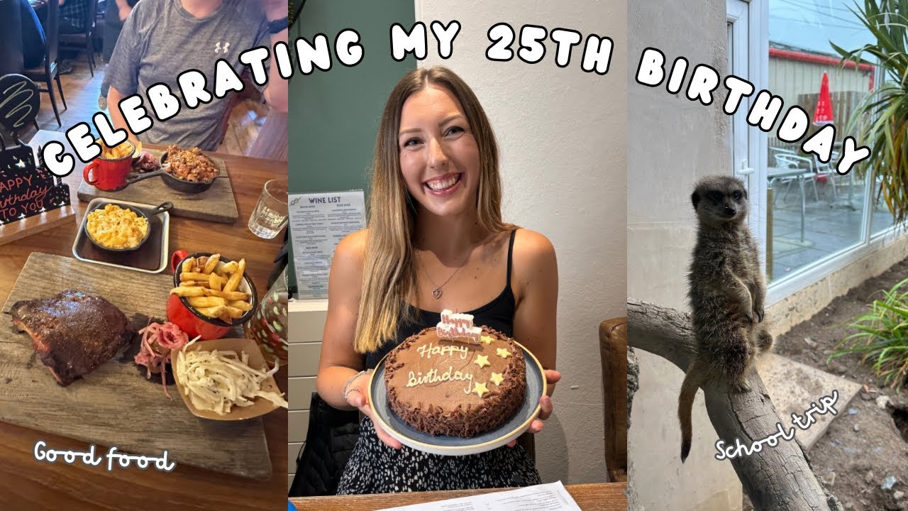 25th Birthday Vlog Youtube