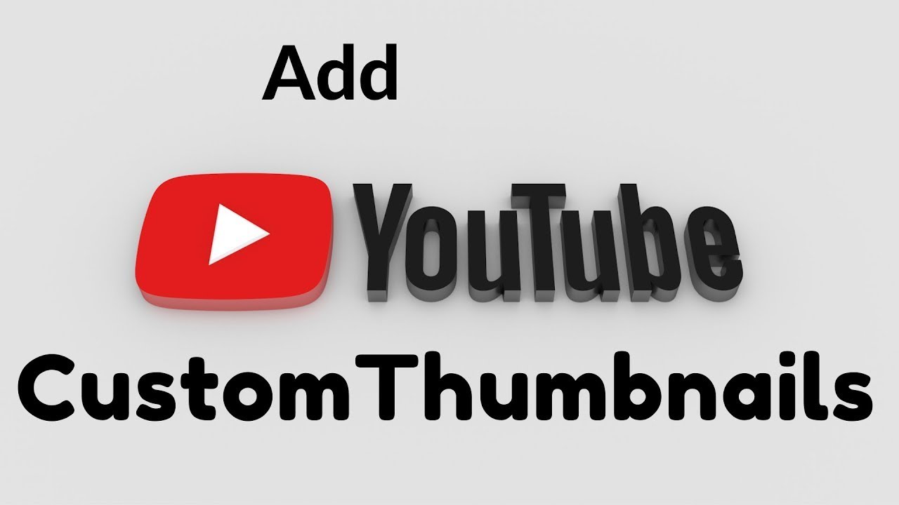 How To Add Custom Thumbnail Studio 2020 Quick And