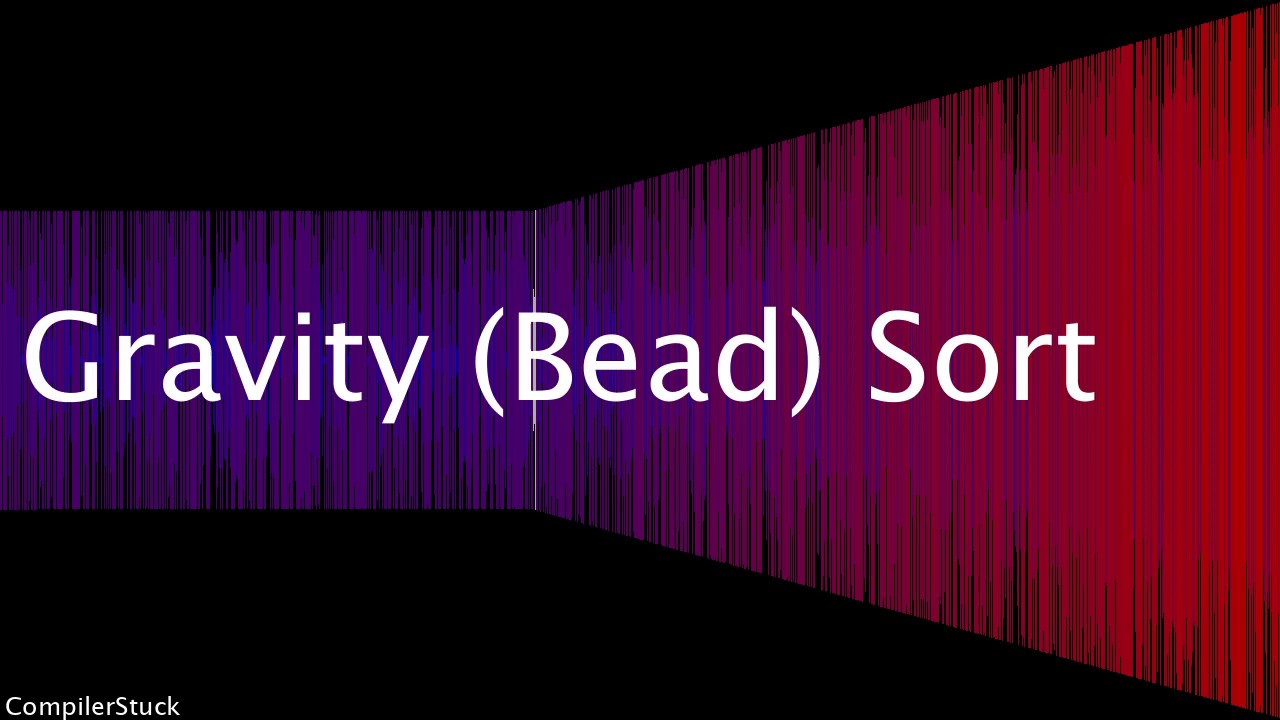 Gravity Sort Bead Youtube
