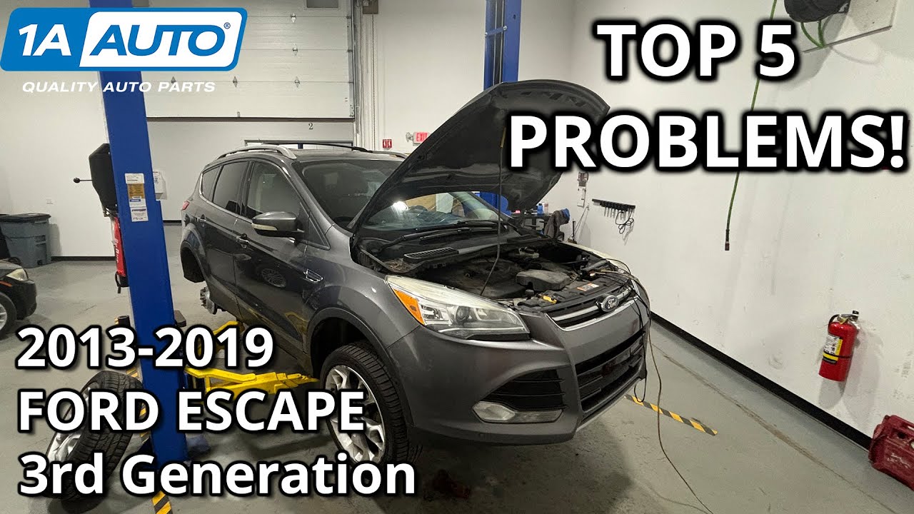 Top 5 Problems Ford Escape Suv 2013 2019 3rd Generation 1a Auto