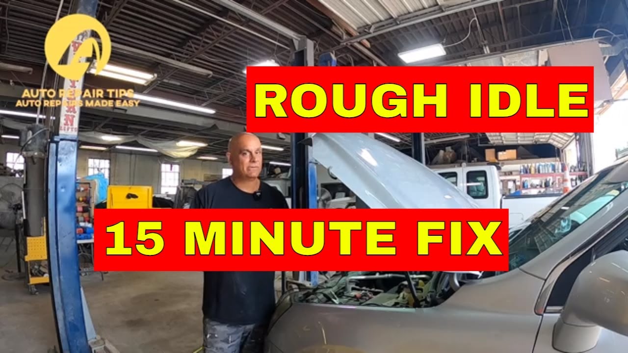 Rough Idle No Check Engine Light 15 Minute Fix Youtube