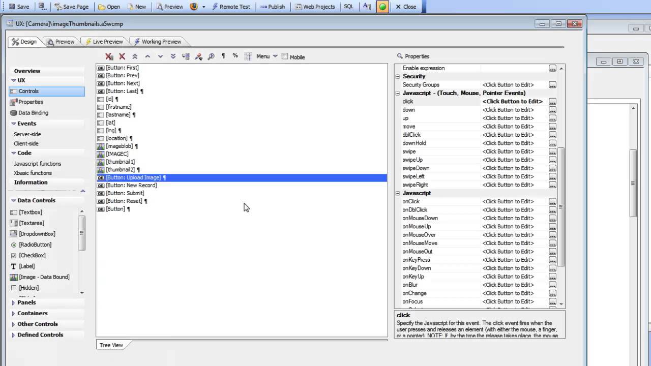 Aa Image Upload Creating Thumbnails Of The Uploaded Image Youtube