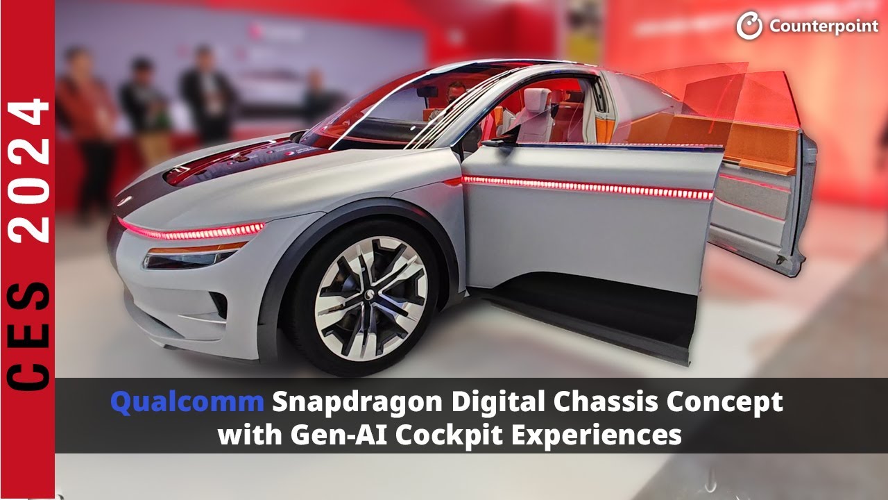 Qualcomm Snapdragon Digital Chassis Concept With Gen Ai Cockpit