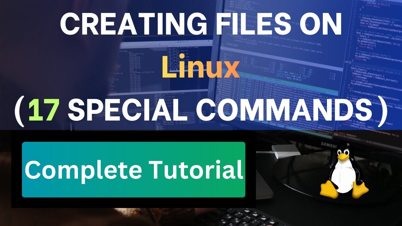 17 Commands To Understand Linux File Creation Beginner To Expert