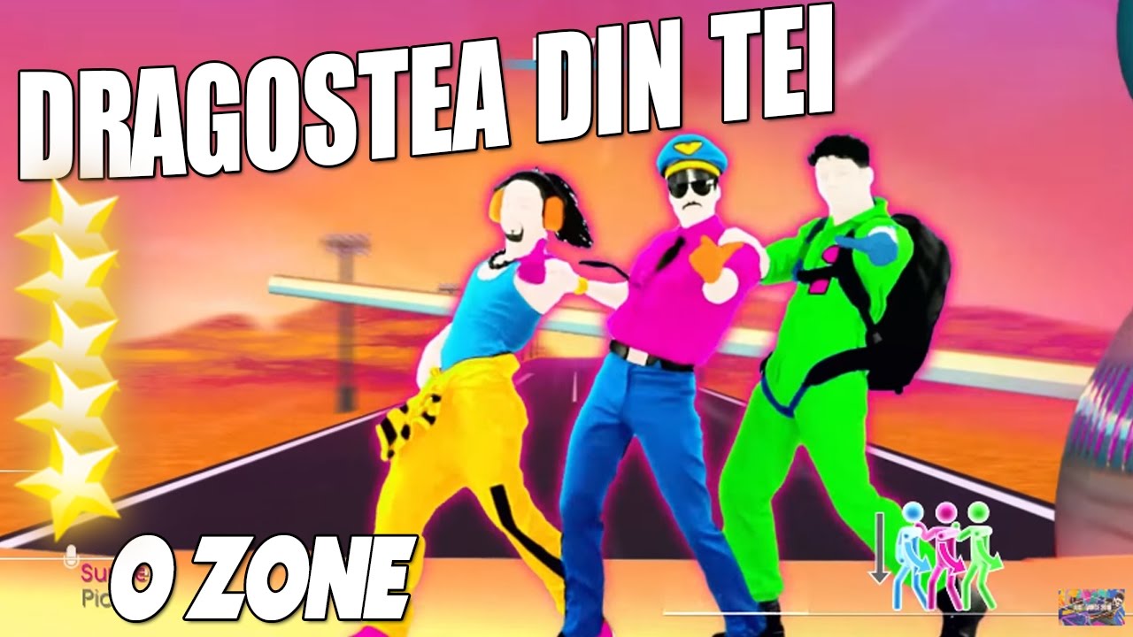 рџњџ Just Dance 2017 Dragostea Din Tei O Zone 5 Stars рџњџ Youtube