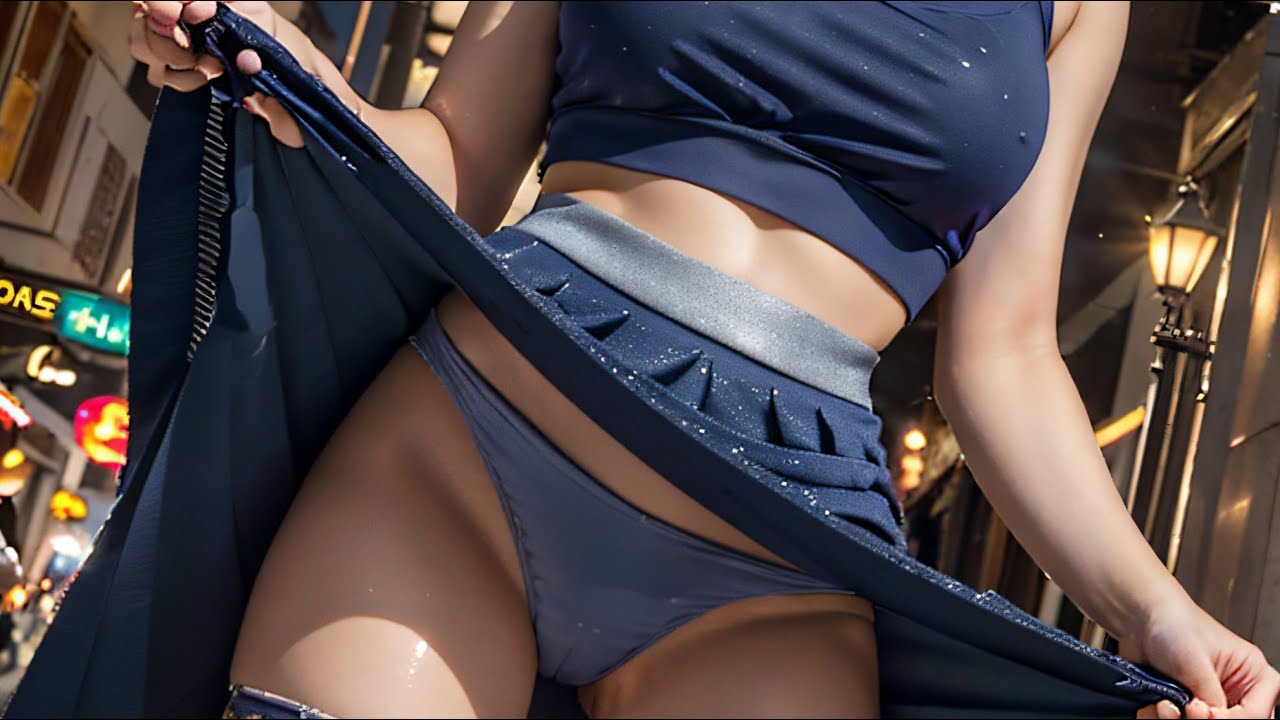 4k Ai 그림 Lookbook Ai Art Girl Skirt Lift Up 치마를 들어 올리는 提起裙子女孩
