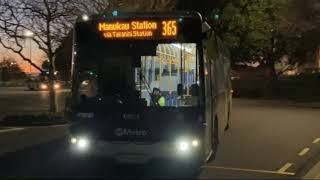 New Zealand Nz Auckland Bus 365 From Papakura Station To Manukau ...