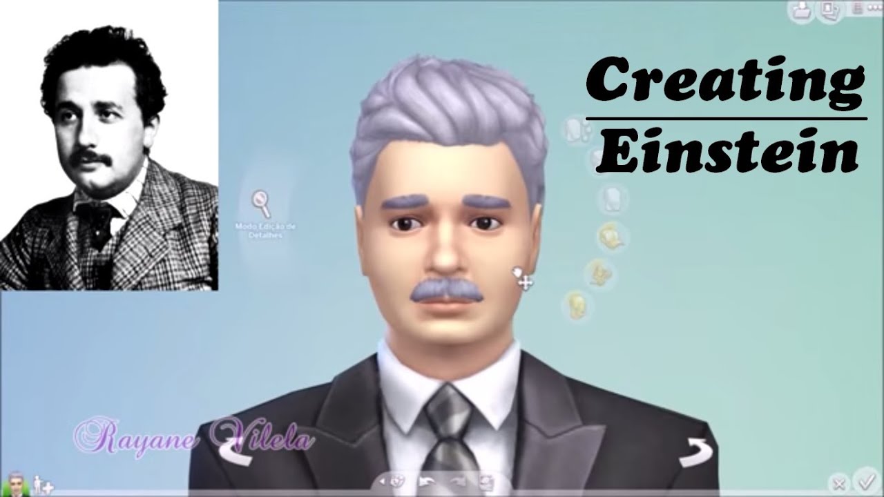 Gameplay The Sims 4 Creating Einstein Youtube