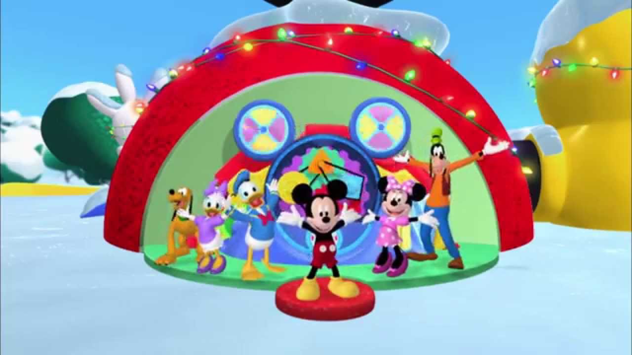 Mickey Mouse Clubhouse Hot Dog Christmas Dance Disney Junior Uk
