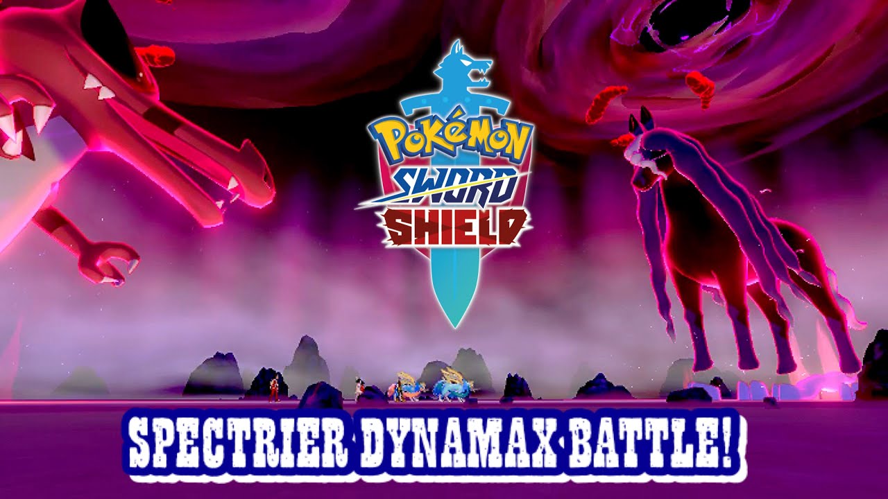 Pokémon Sword Shield Battling Max Raid Dynamax Spectrier Youtube