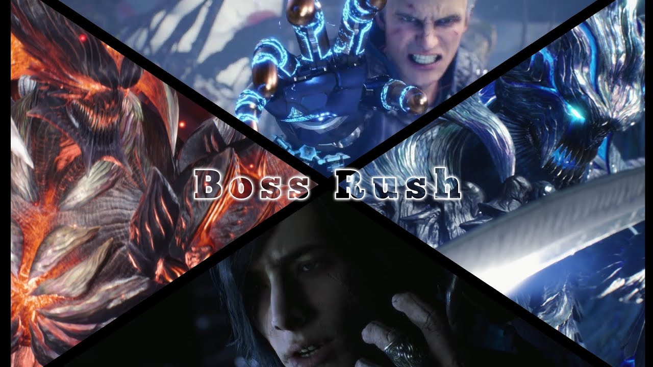 Devil May Cry 5 Boss Rush All Characters Stylish Sss Play Youtube