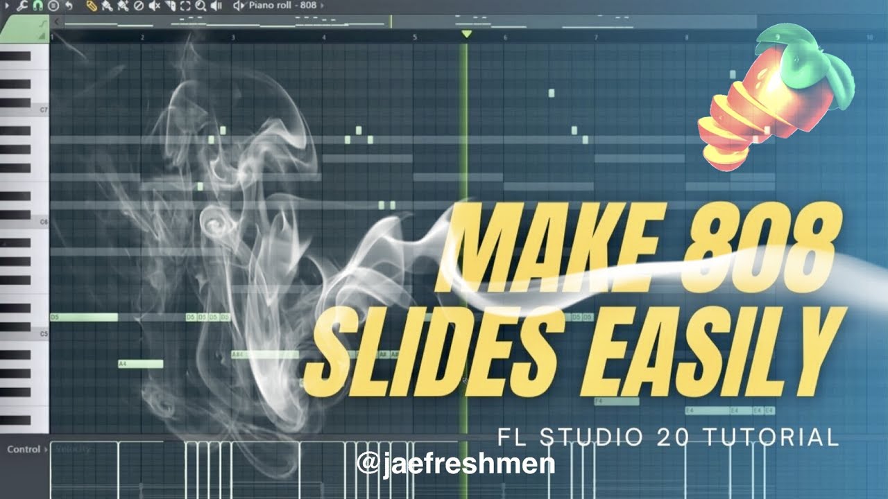 Uk Drill 808 Slides Fl Studio Tutorial Youtube