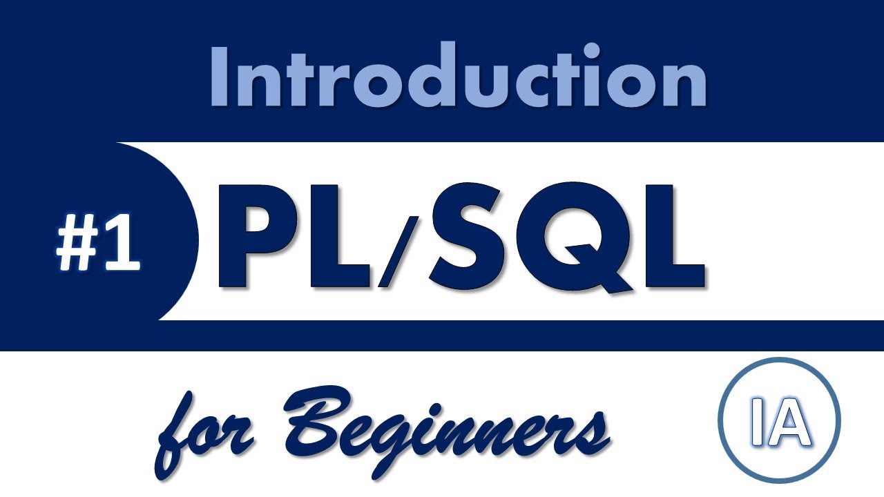 1 Oracle Pl Sql For Beginners Introduction Hindi Youtube