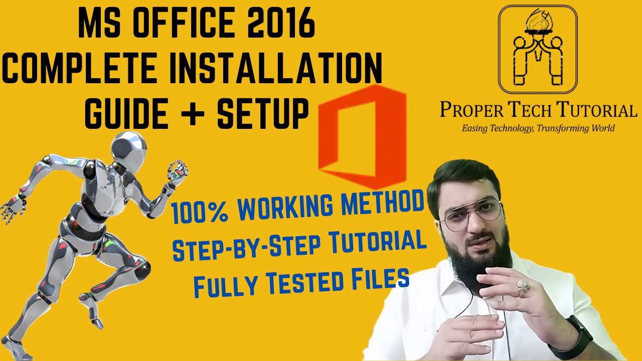 Microsoft Office 2016 Professional Setup Guide Step By Step Tutorial