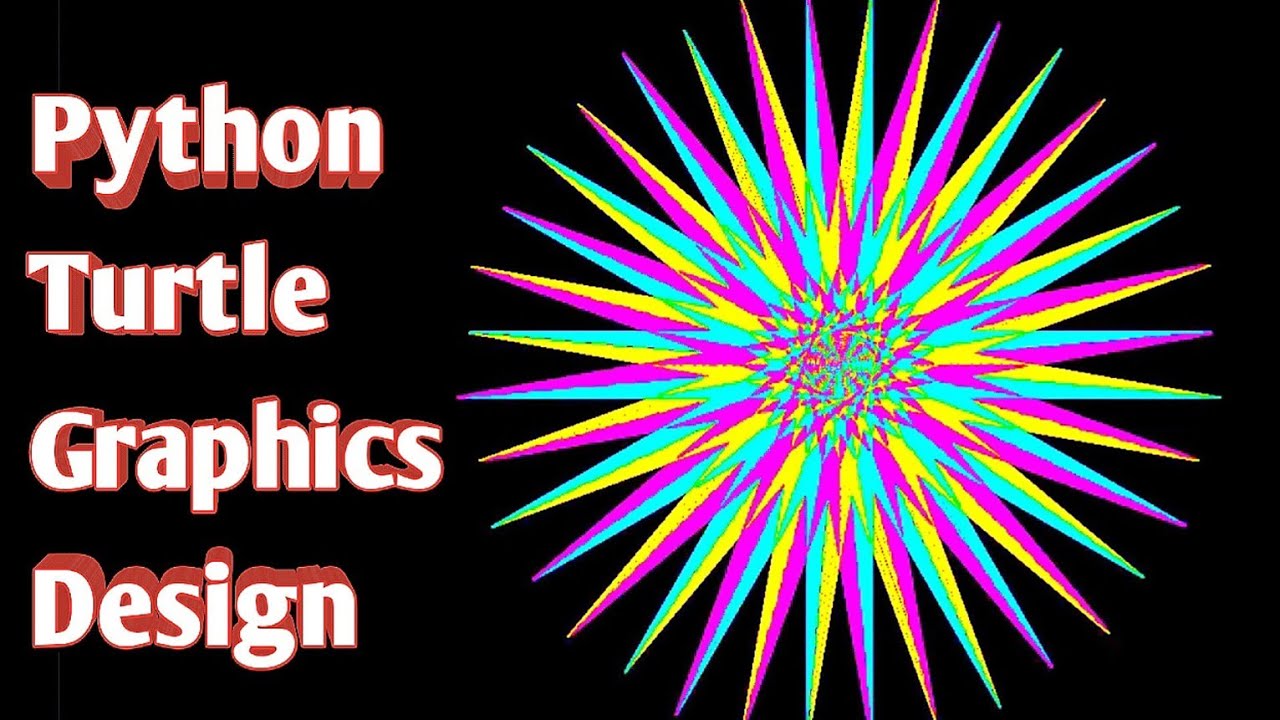 Build Awesome Graphics Using Python Turtle Easy Python Turtle