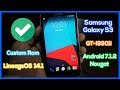 Install Lineage Os 14 1 On Samsung S3 Android Nougat 7 1 1 Natad Mp3 ...