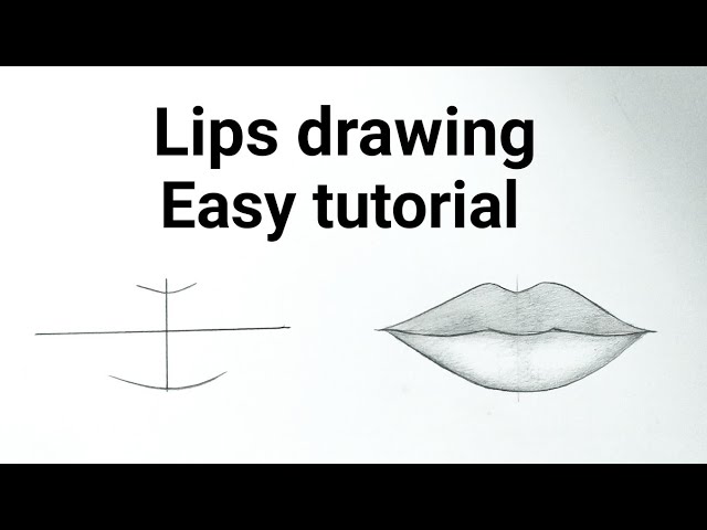 How To Draw Open Lips Step By Step With Pictures Free Pdf Infoupdate Org