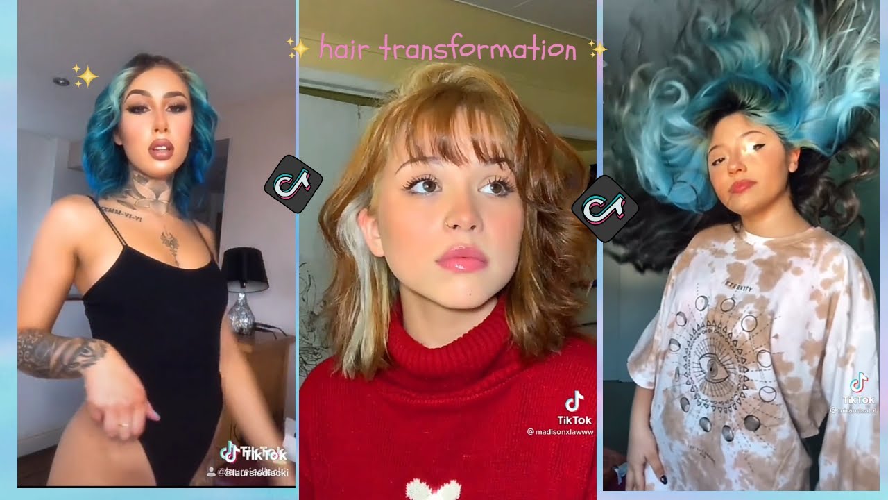 Tiktok Hair Transformation Compilation Youtube