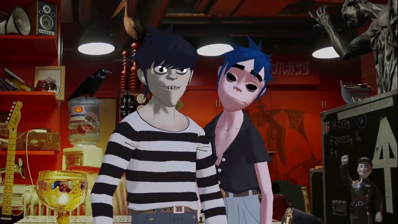 Gorillaz 2d Murdoc Mocap Interviews And Promos Compilation 2017