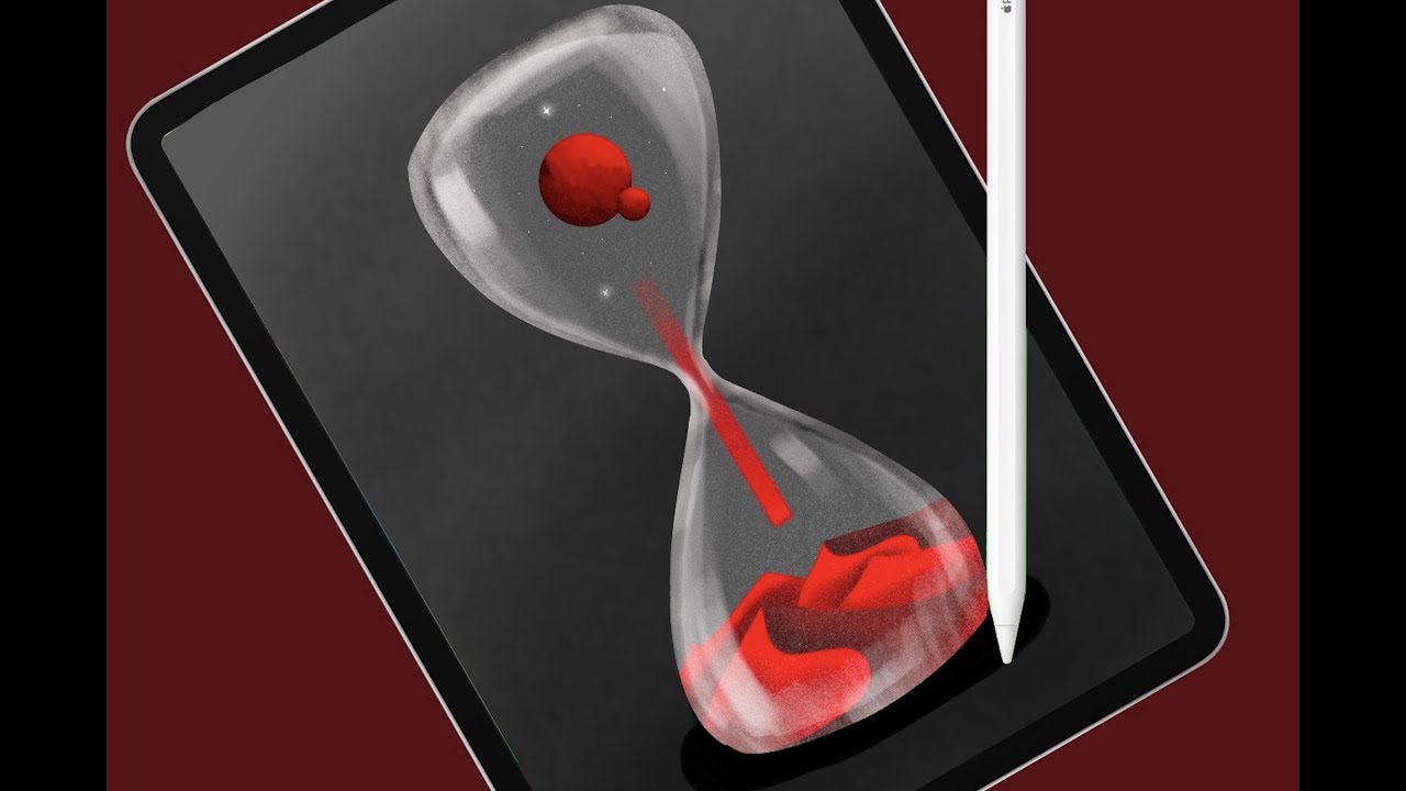 Procreate Hourglass Beginner Tutorial Youtube
