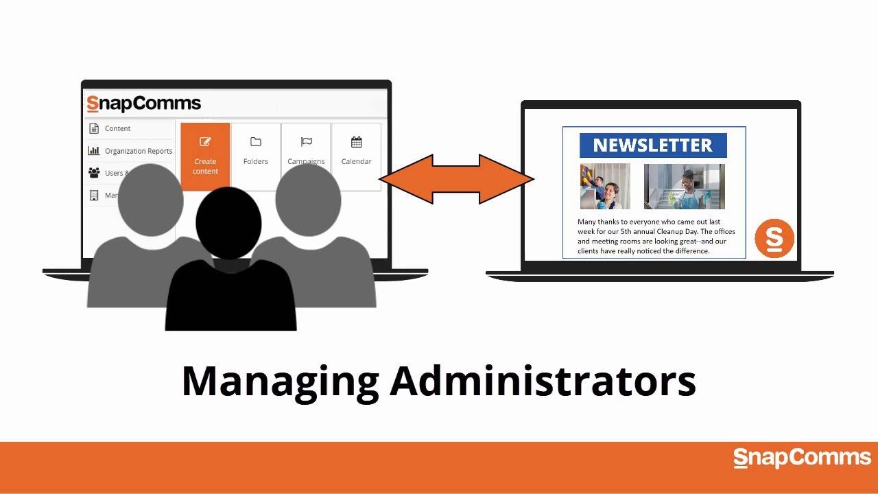 Snapcomms Adding Administrators Youtube