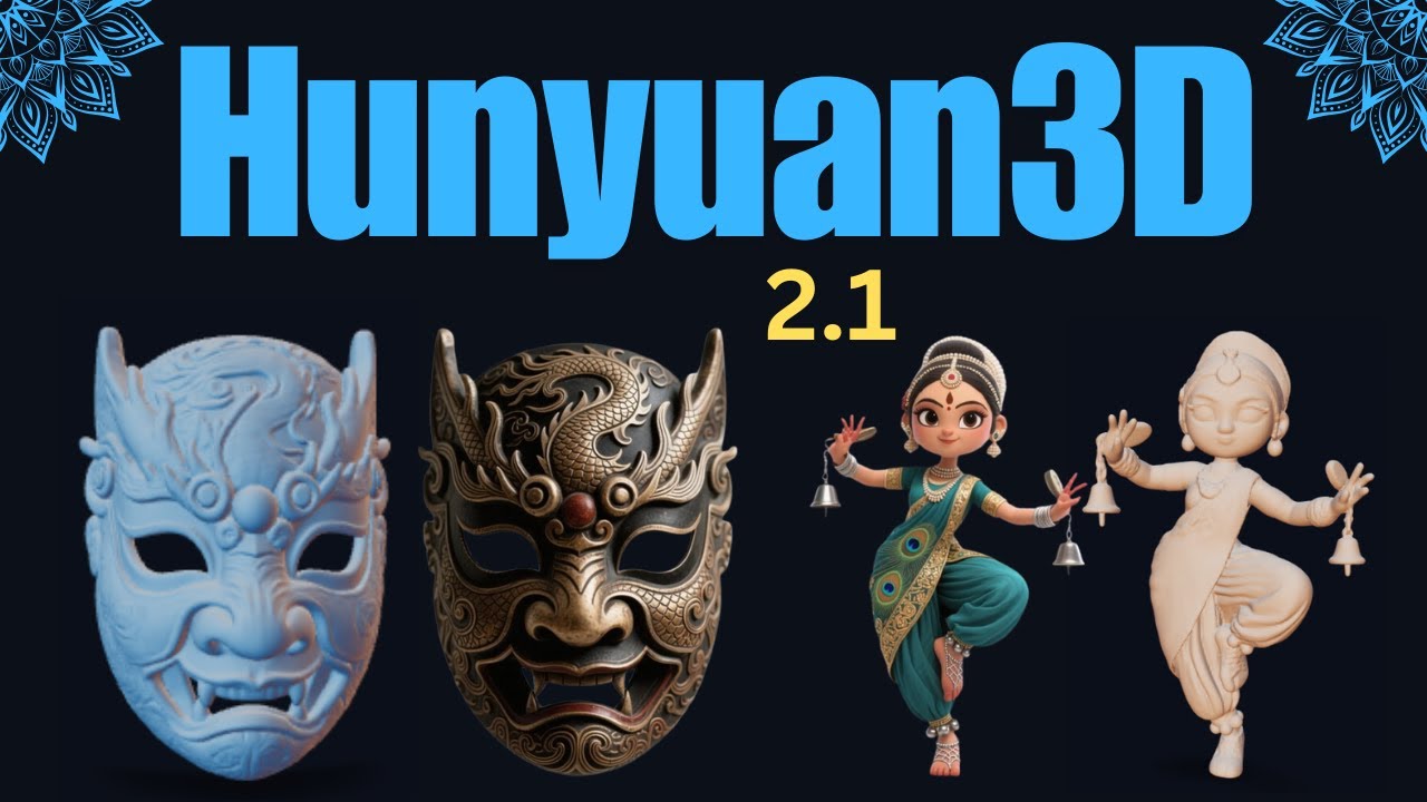 Tencent Hunyuan3d 2 1 Generate 3d Models From Images Local Setup