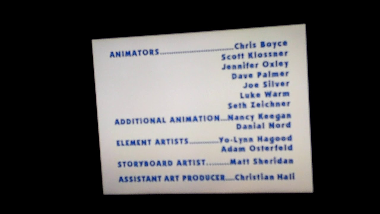 Blues Clues Ending Credits Blues Clues Ending Credits Coby Thompson