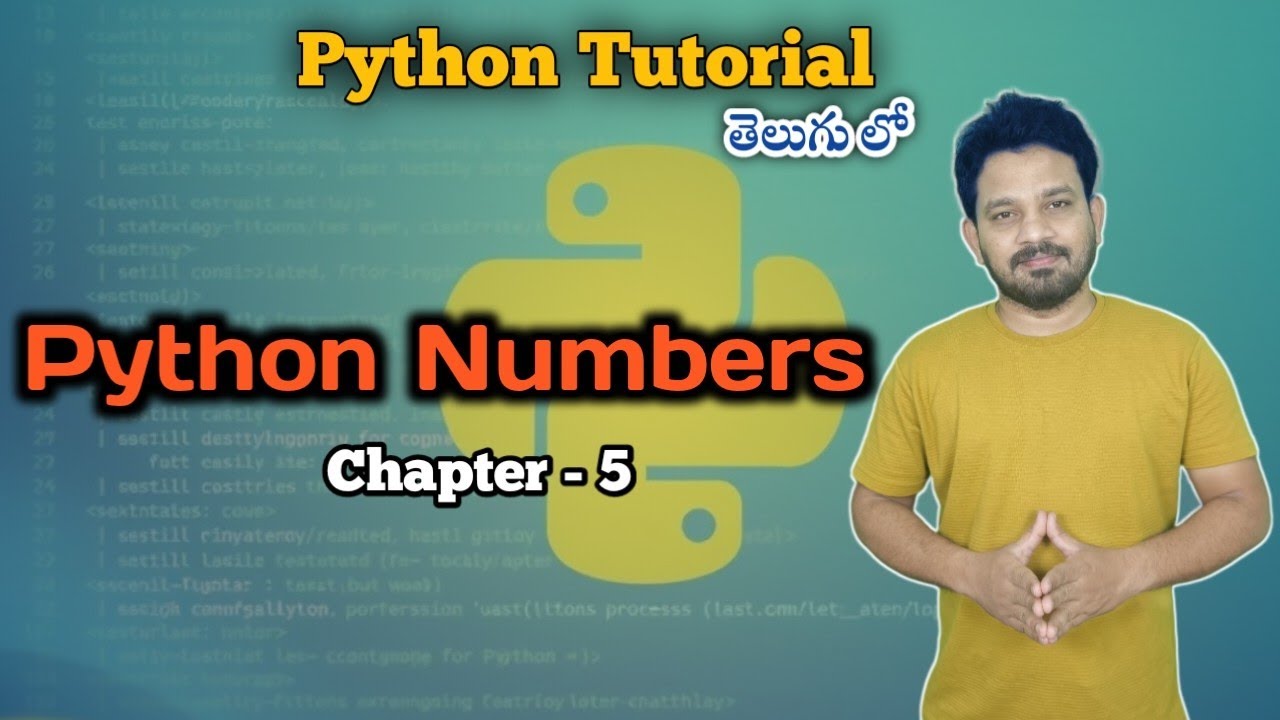 Python Numbers Random Chapter 5 Python Fullcourse Tutorial